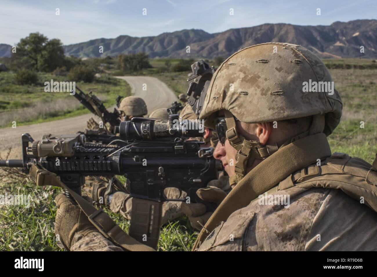 CAMP PENDLETON, CALIF. (Jan. 26, 2019) U.S. Marine Corps Cpl. Andrew ...