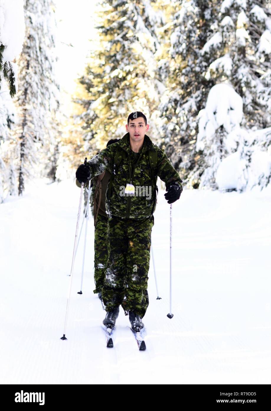 Canadian Army Reserve Cpl. Franklin Pengelly, with Alpha Company, Royal ...