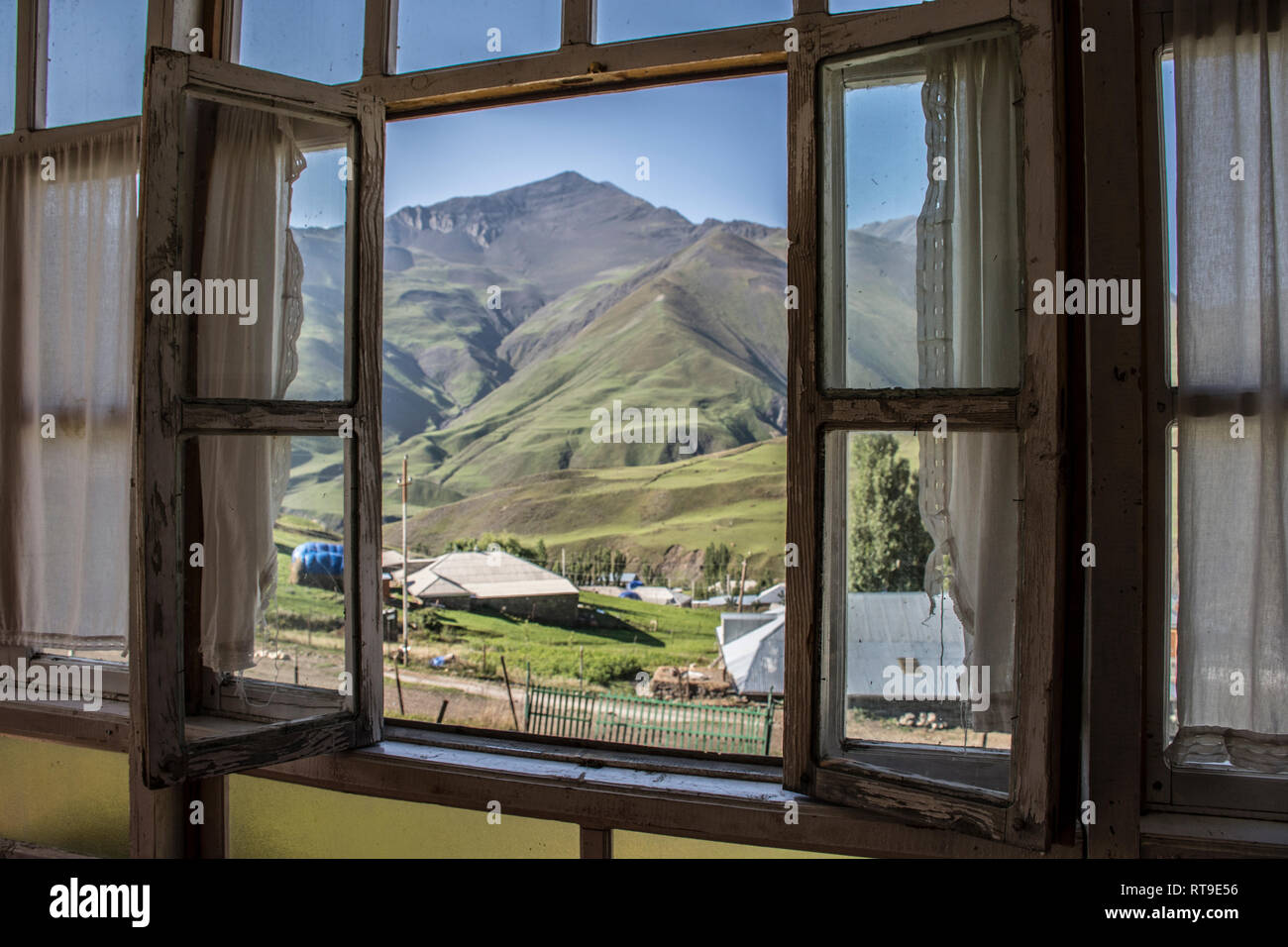 Look trough the window Stock Photo - Alamy