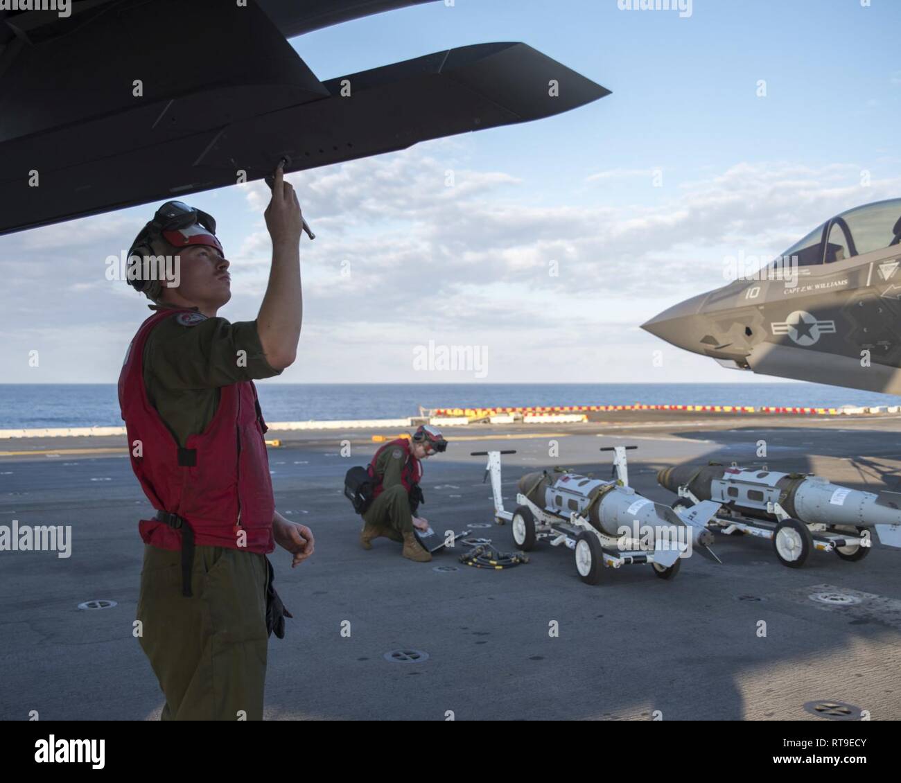 PHILIPPINE SEA (Jan 28, 2019) -- Lance Cpl. Jesse Stermer, from ...