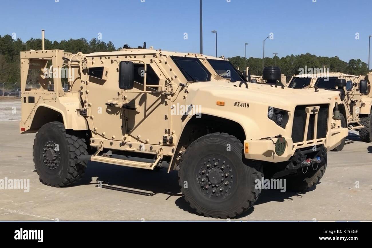 FORT STEWART, GA. The first of six Joint Light Tactical Vehicles (JLTV ...