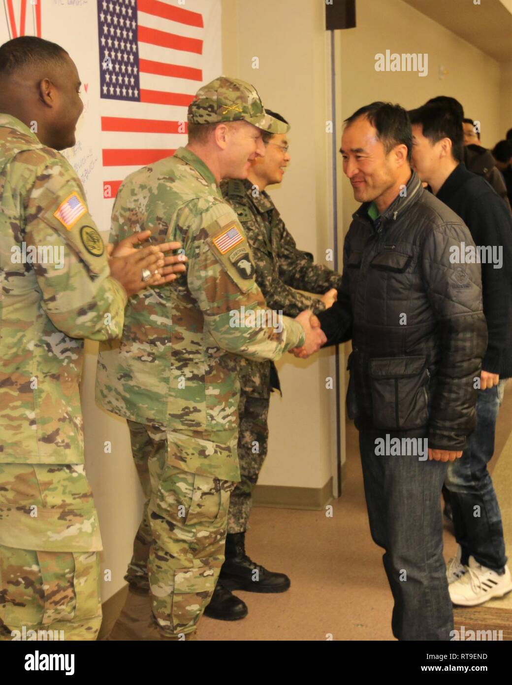 CAMP HUMPHREYS, Republic of Korea -- Col. Marc Cloutier, commander of ...