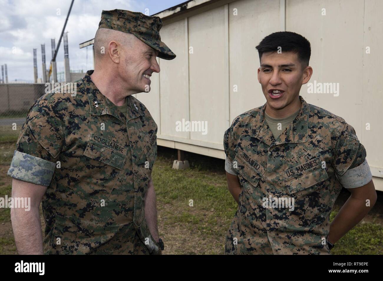 U.S. Marine Corps Maj. Gen. Vincent Coglianese, commander, Marine Corps ...