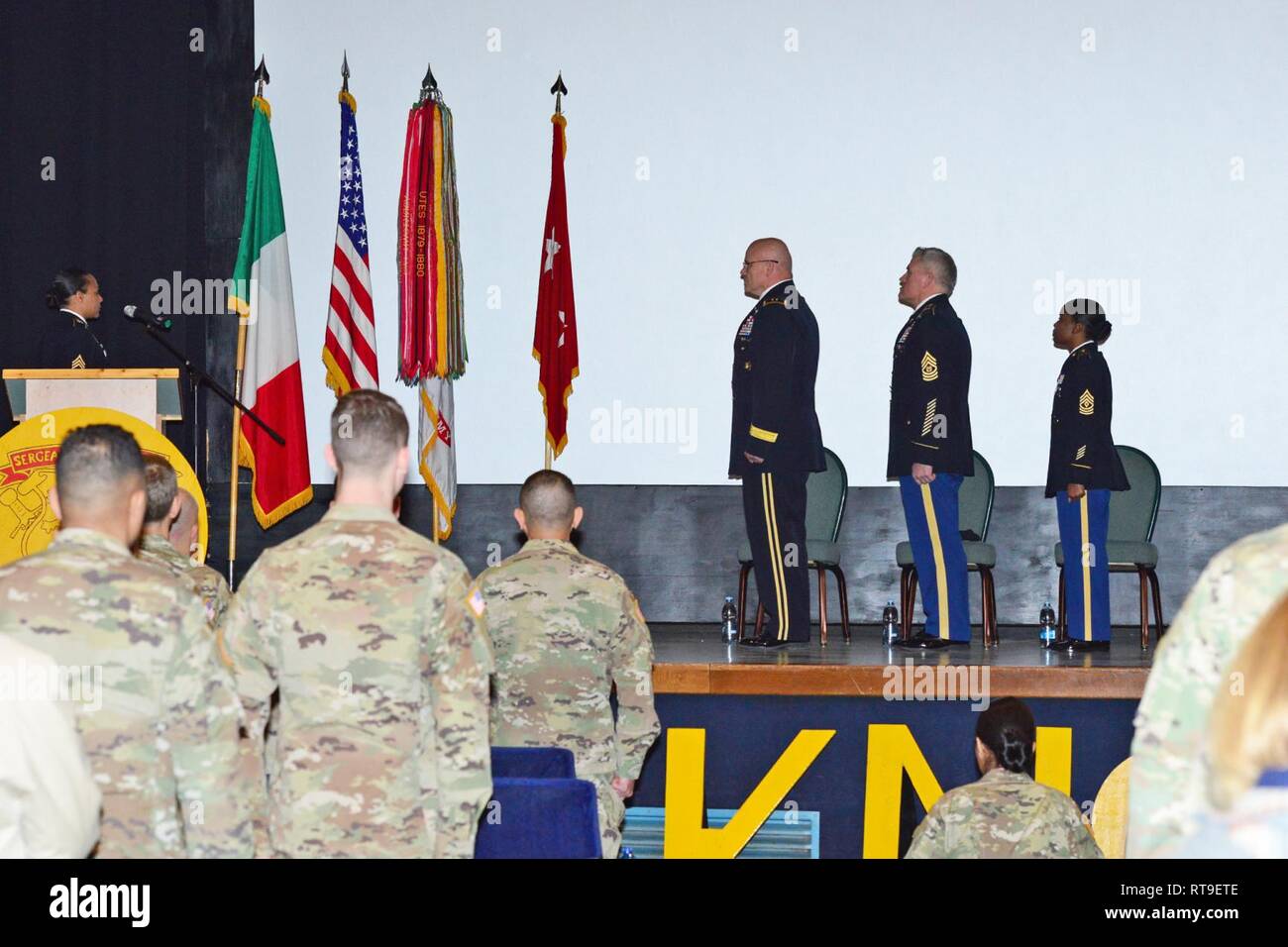 Maj. Gen. Roger L. Cloutier, the U.S. Army Africa commander, Command ...