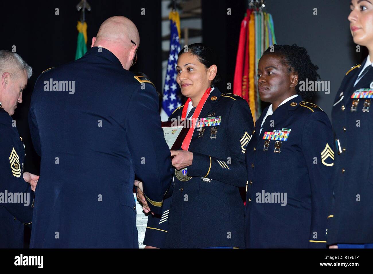 U.S. Army Sgt. 1st Class Eva Miranda, assigned to U.S. Army Africa ...