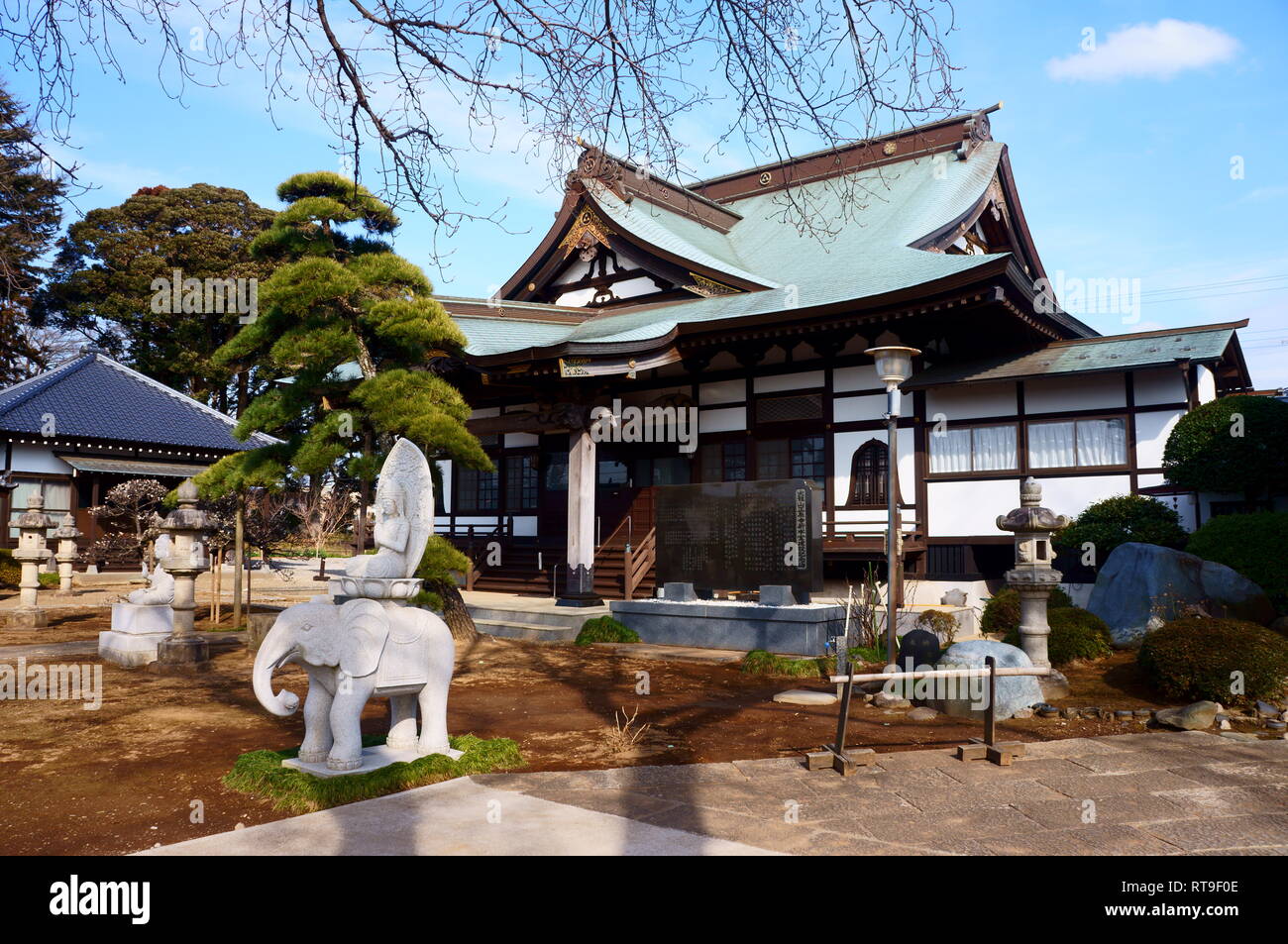 Shoen-ji temple in Abiko, Japan Stock Photo - Alamy