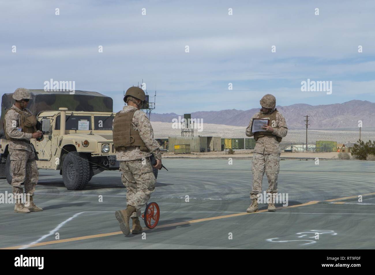 U.S. Marines with Marine Wing Support Squadron-374 (MWSS-374), Marine ...