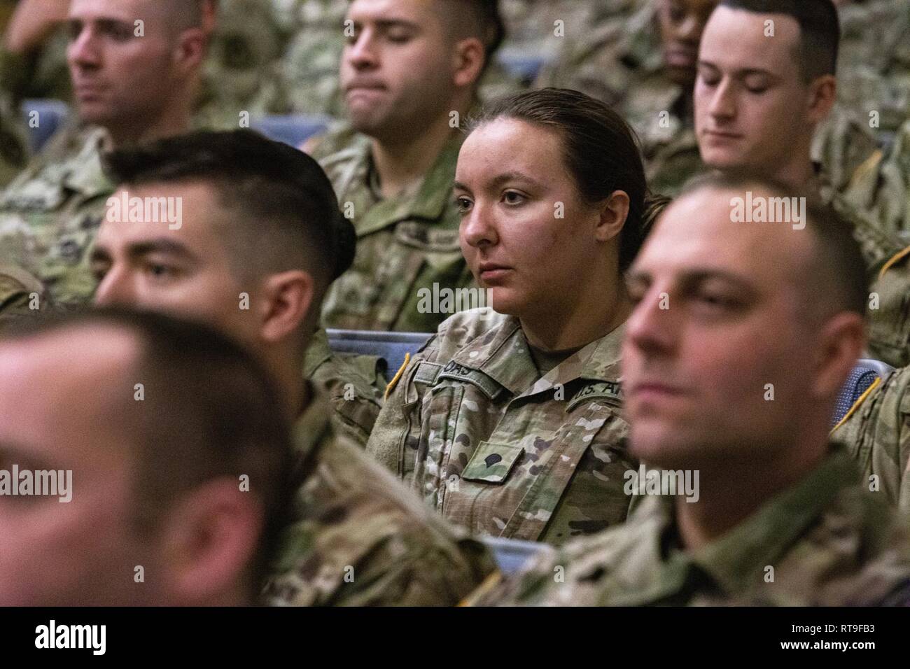 U.S. Army Soldiers with the 1st Battalion, 114th Infantry, New Jersey ...