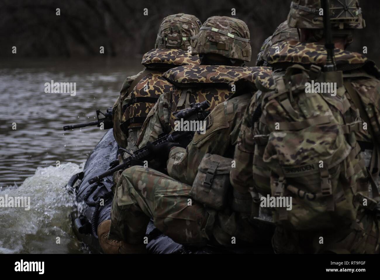 Soldiers from Charlie Troop “Shadow”, 1st Squadron, 33rd Cavalry ...