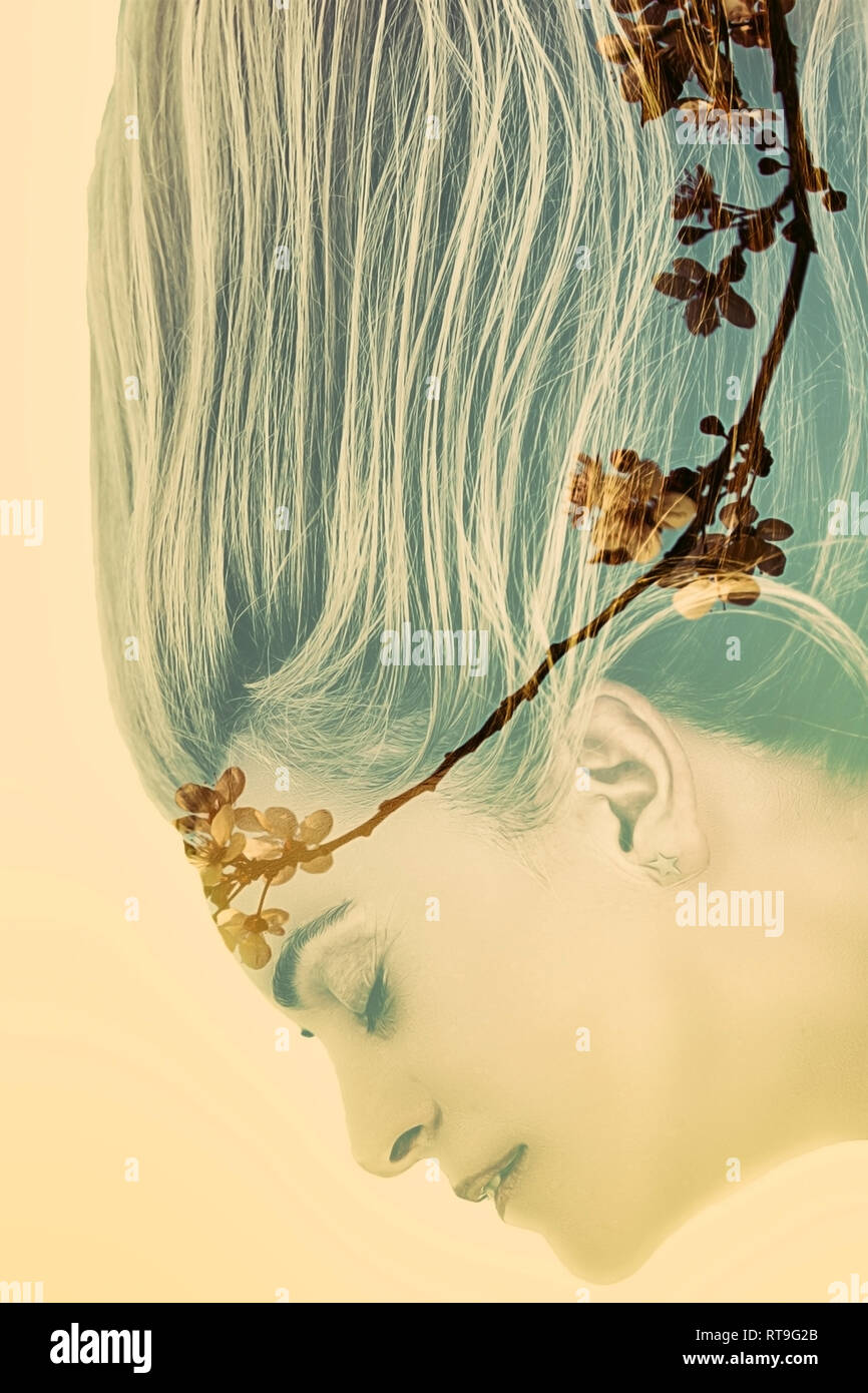 nymph of spring Stock Photo - Alamy