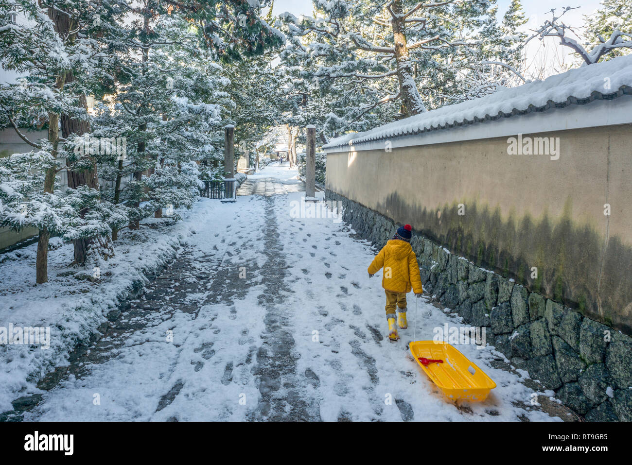 Plastic sledge hi-res stock photography and images - Alamy