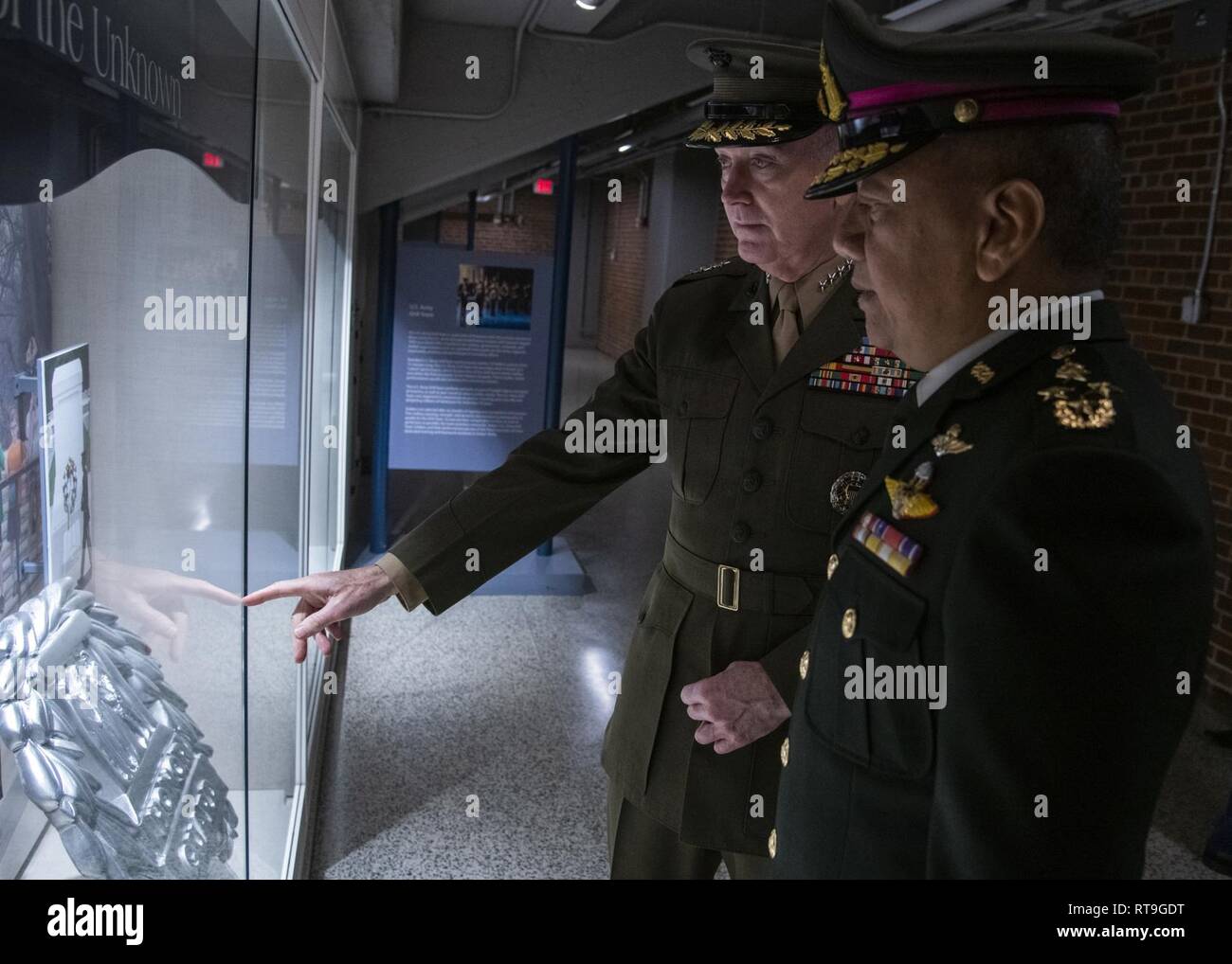Marine Corps Gen. Joe Dunford, chairman of the Joint Chiefs of Staff ...