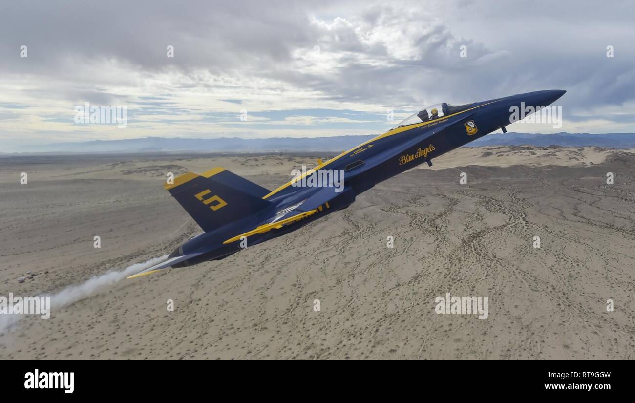 EL CENTRO, Calif. (Jan. 29, 2019) Opposing solo Lt. Cmdr. Andre Webb ...
