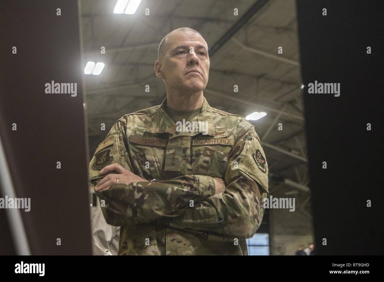 U.S. Air Force Lt. Gen. Tom Bussiere, commander of the Alaskan NORAD ...