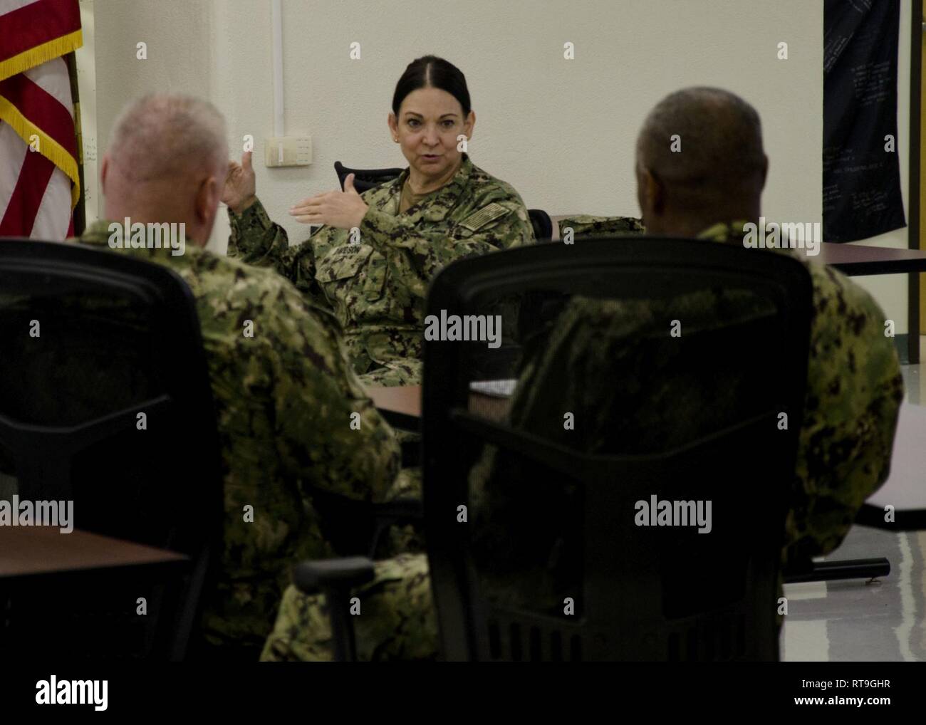 LOS ANGELES (Jan. 29, 2019) - Rear Adm. Tina Davidson, Navy Medicine ...
