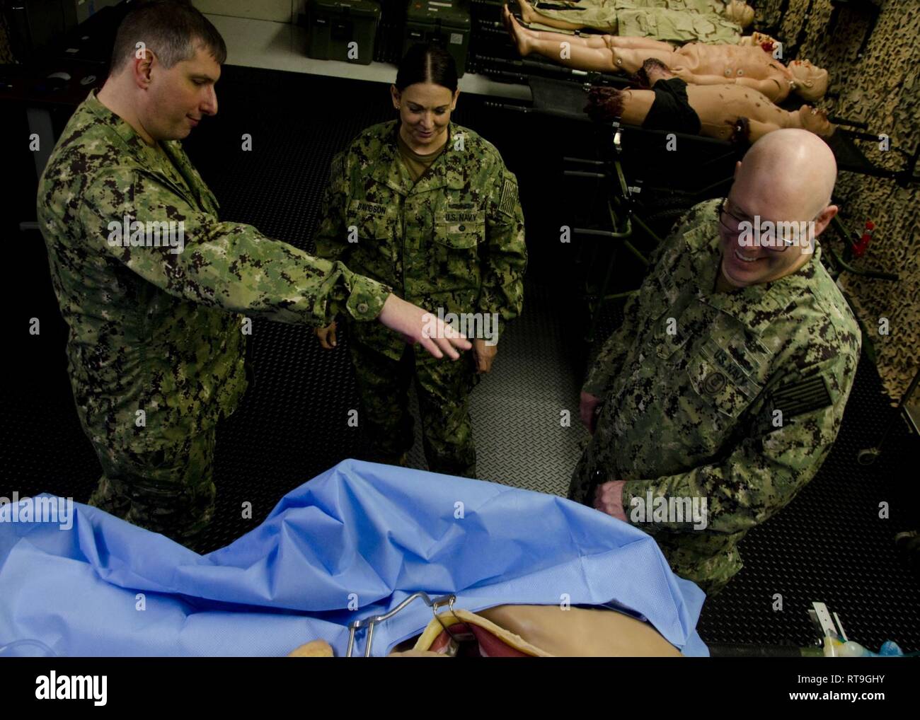 LOS ANGELES (Jan. 29, 2019) - Cmdr. Travis Polk, a physician and Navy ...