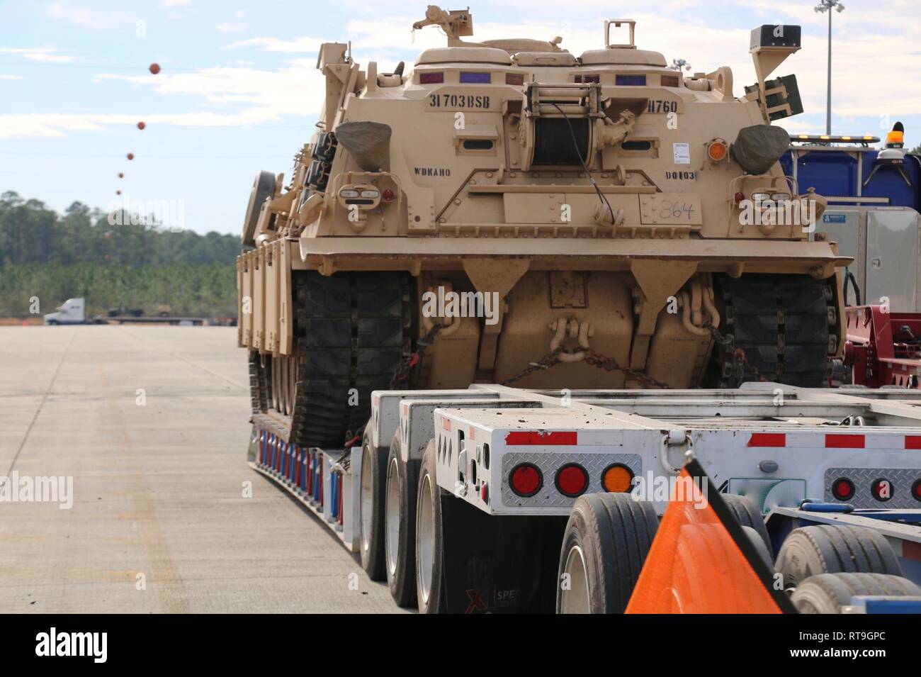 A M88A2 Recovery Vehicle from 3rd Battalion, 67th Armored Regiment, 2nd ...