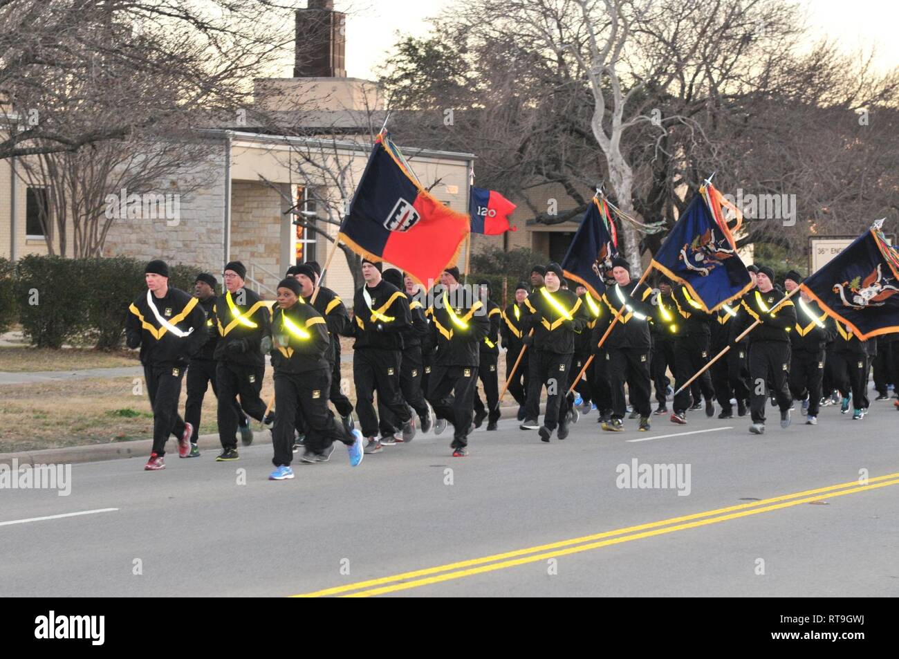 The 120th Infantry Brigade Bayonets have their first run in 2019 on Jan ...