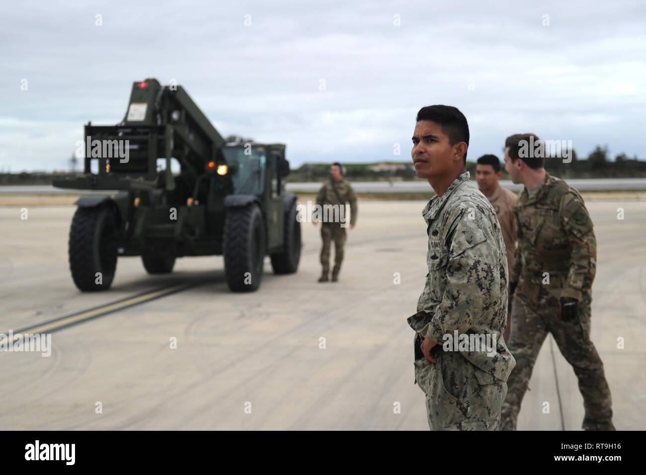 NAVAL STATION ROTA, Spain (Jan. 29, 2019) Equipment Operator 3rd Class ...