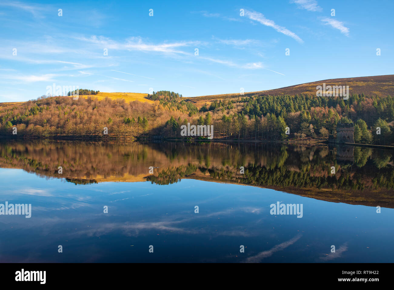 Ladybower Reservoir, Upper Derwent Valley, Derbyshire Stock Photo - Alamy