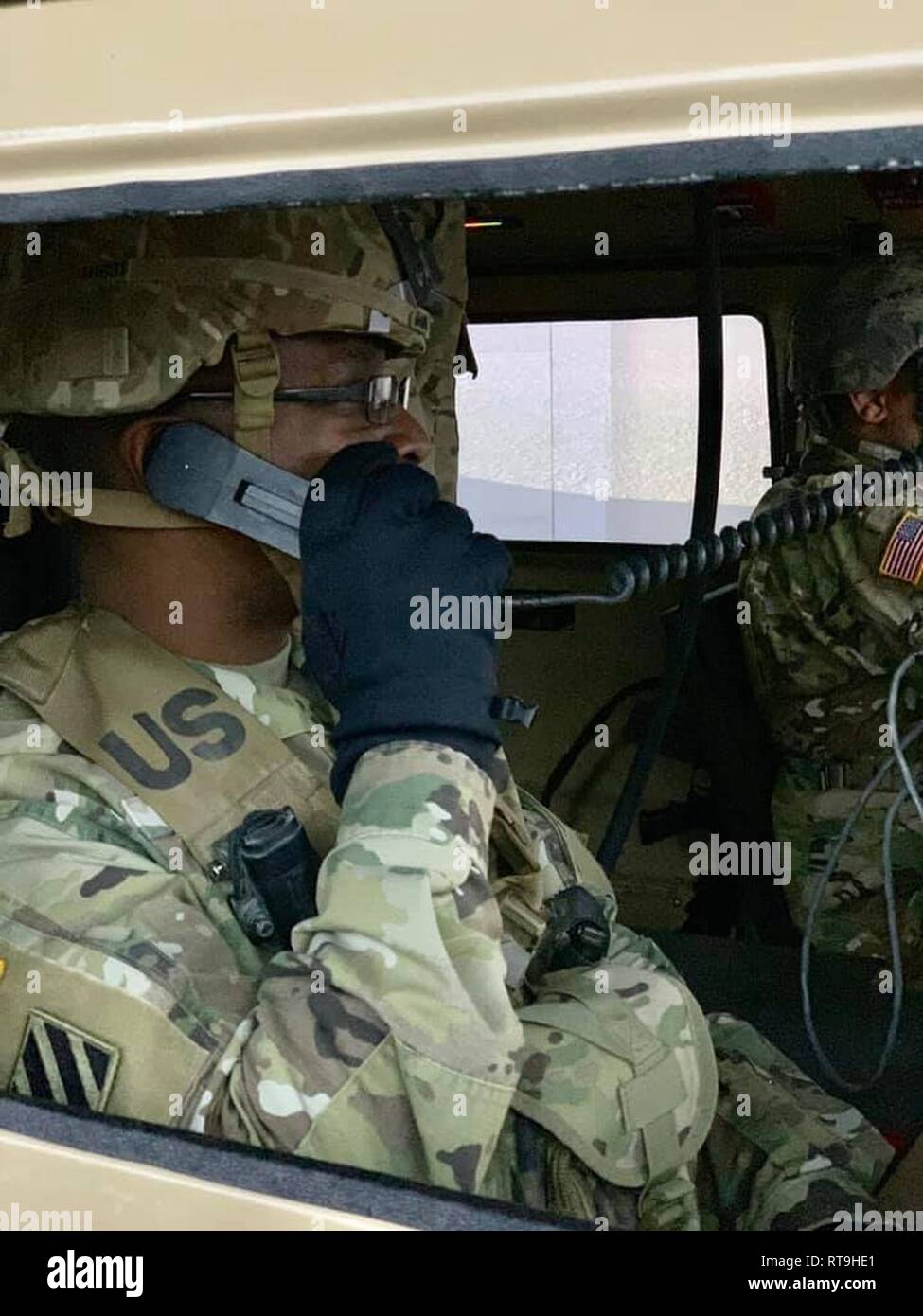 Soldiers with the 1st Battalion, 291st Brigade Engineer Battalion ...