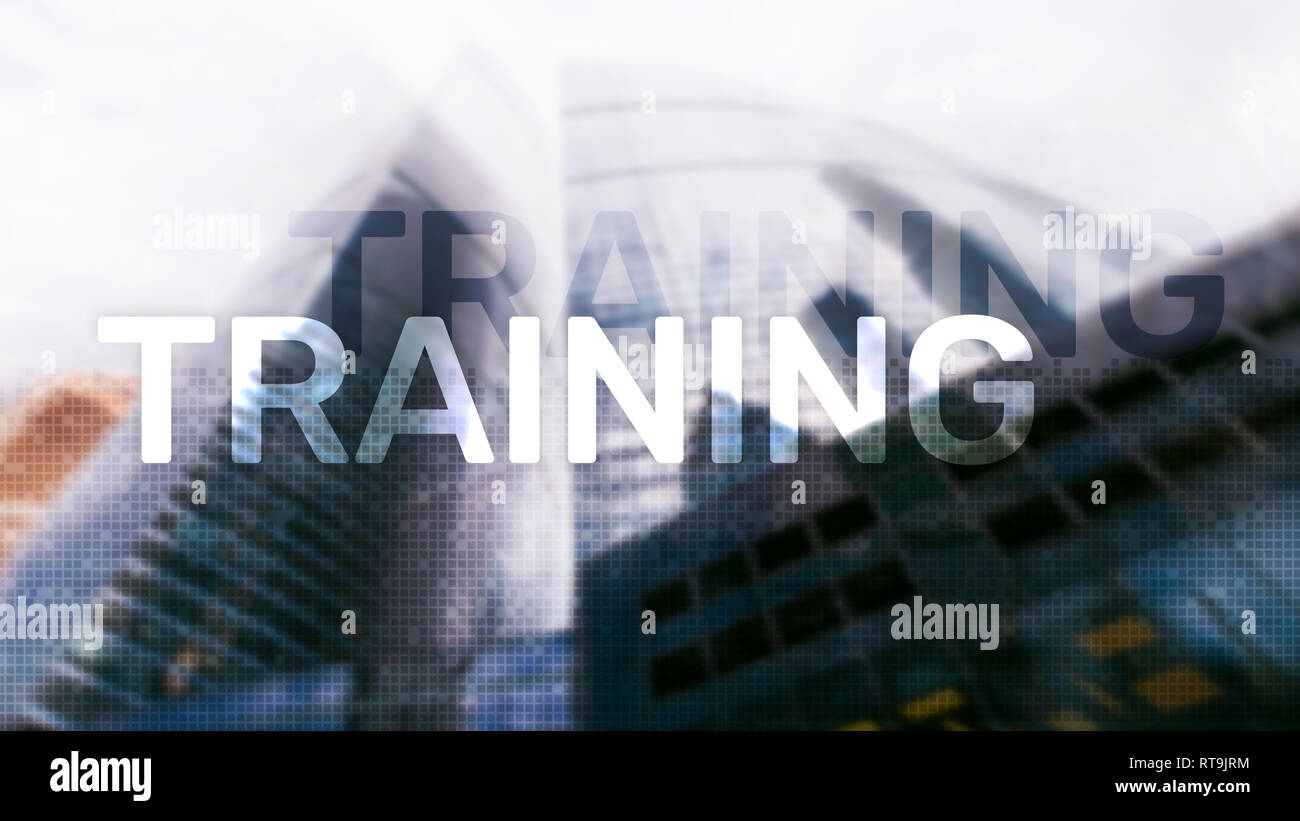 Training. Personal development. Business and education, E-Learning ...