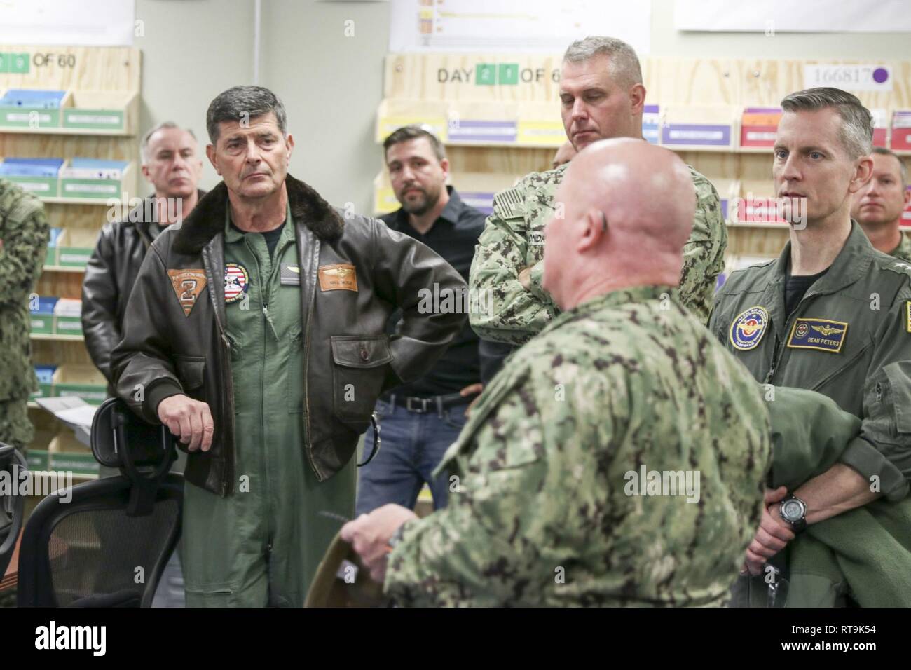 NAVAL AIR STATION LEMOORE, Calif. (Jan. 30, 2019) Dozens of top U.S ...