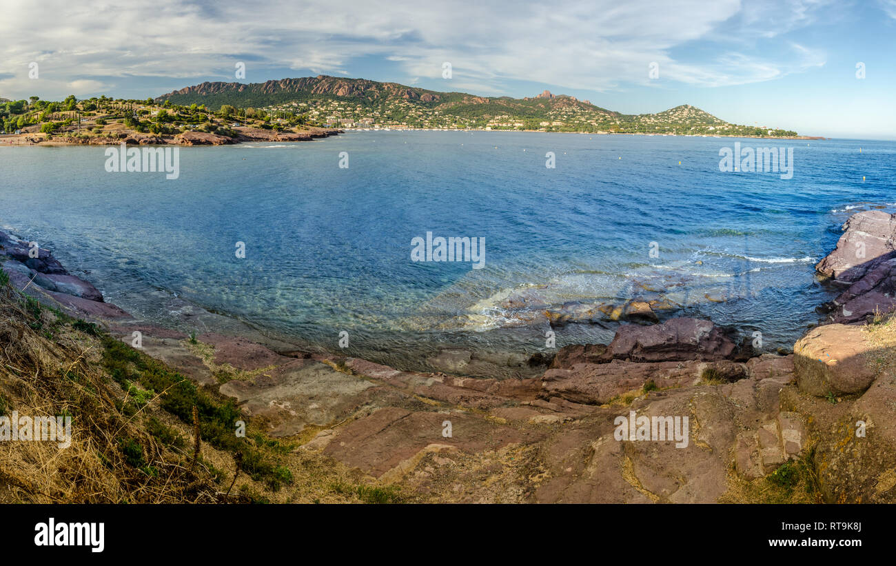 bay of agay, dramont, france Stock Photo - Alamy