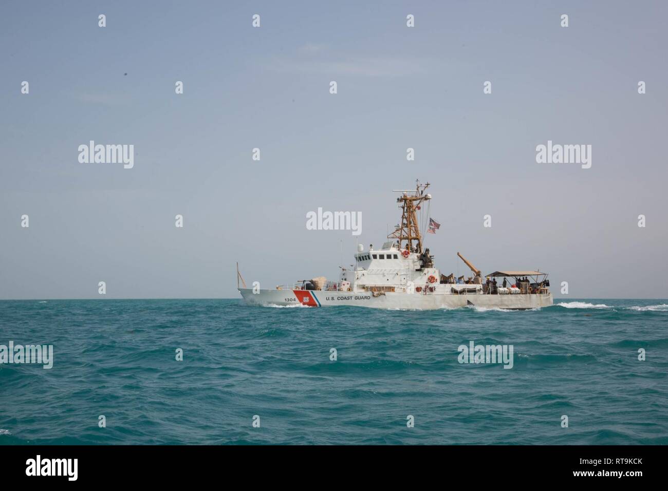ARABIAN GULF (Jan. 24, 2019) The Island-class patrol boat USCGC Maui ...