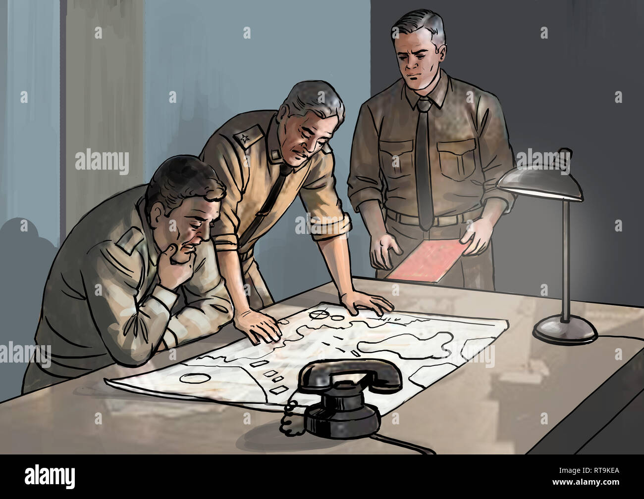 People portraits in historical scene Stock Photo - Alamy