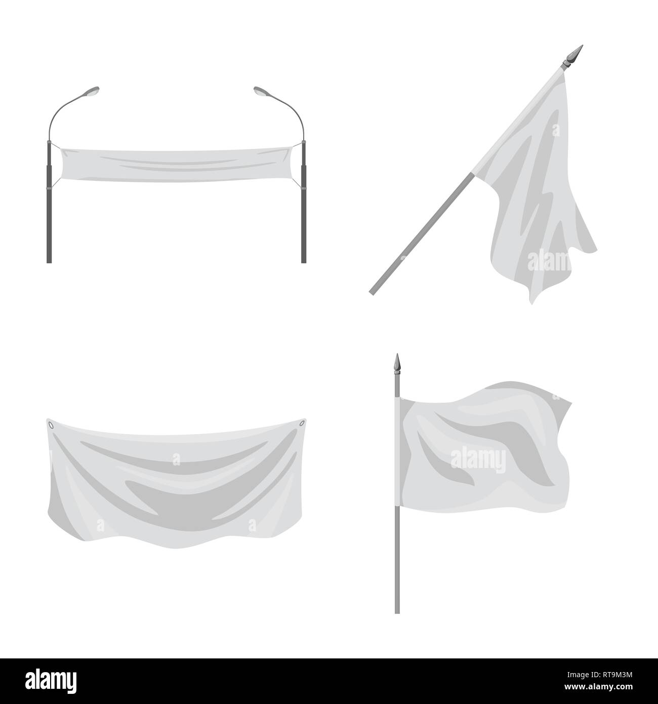 banner,flag,curtain,lamp,cloth,sheet,silk,cotton,waving,horizontal ...