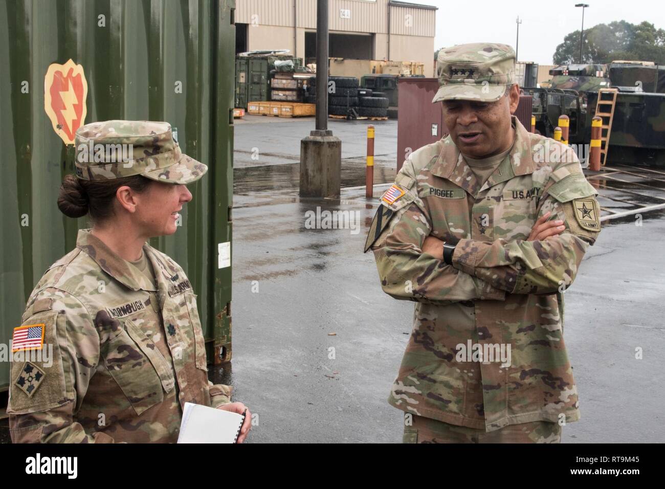Lt. Gen. Aundre Piggee, the Deputy Chief of Staff of G-4 (Logistics ...