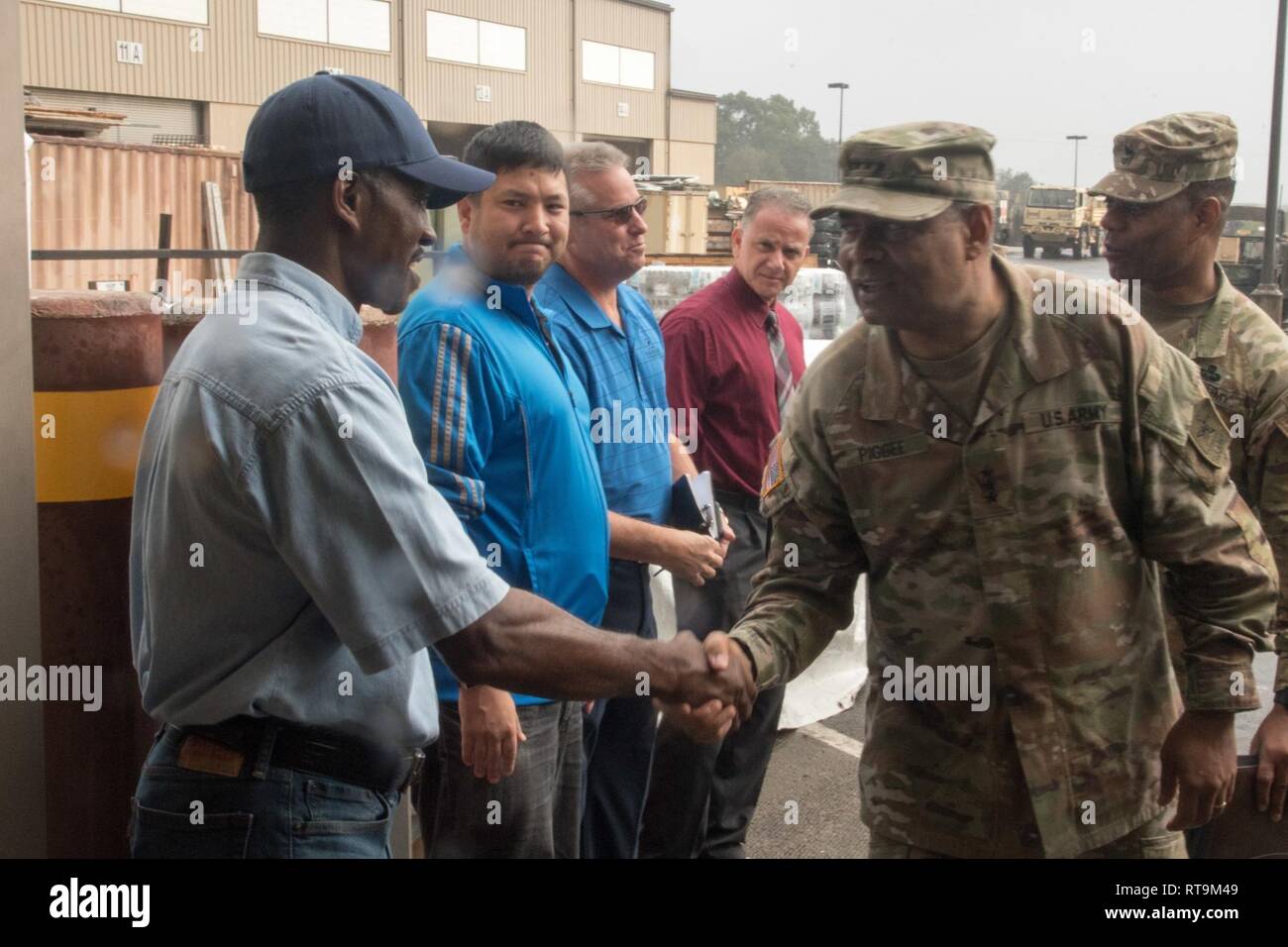 Lt. Gen. Aundre Piggee, the Deputy Chief of Staff of G-4 (Logistics ...