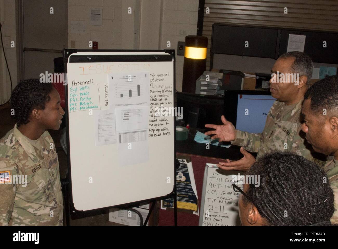 Lt. Gen. Aundre Piggee, the Deputy Chief of Staff of G-4 (Logistics ...