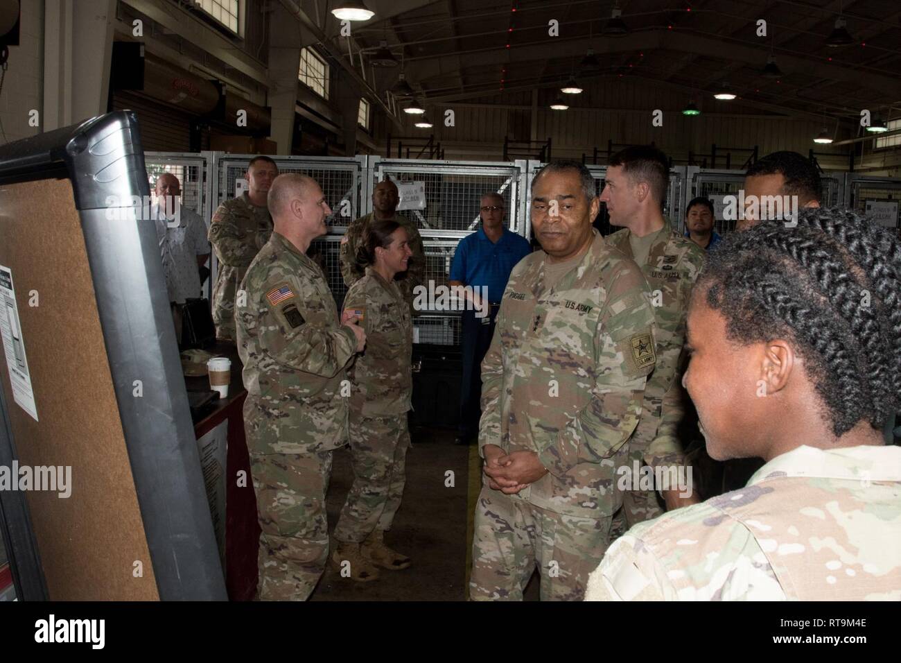 Lt. Gen. Aundre Piggee, the Deputy Chief of Staff of G-4 (Logistics ...