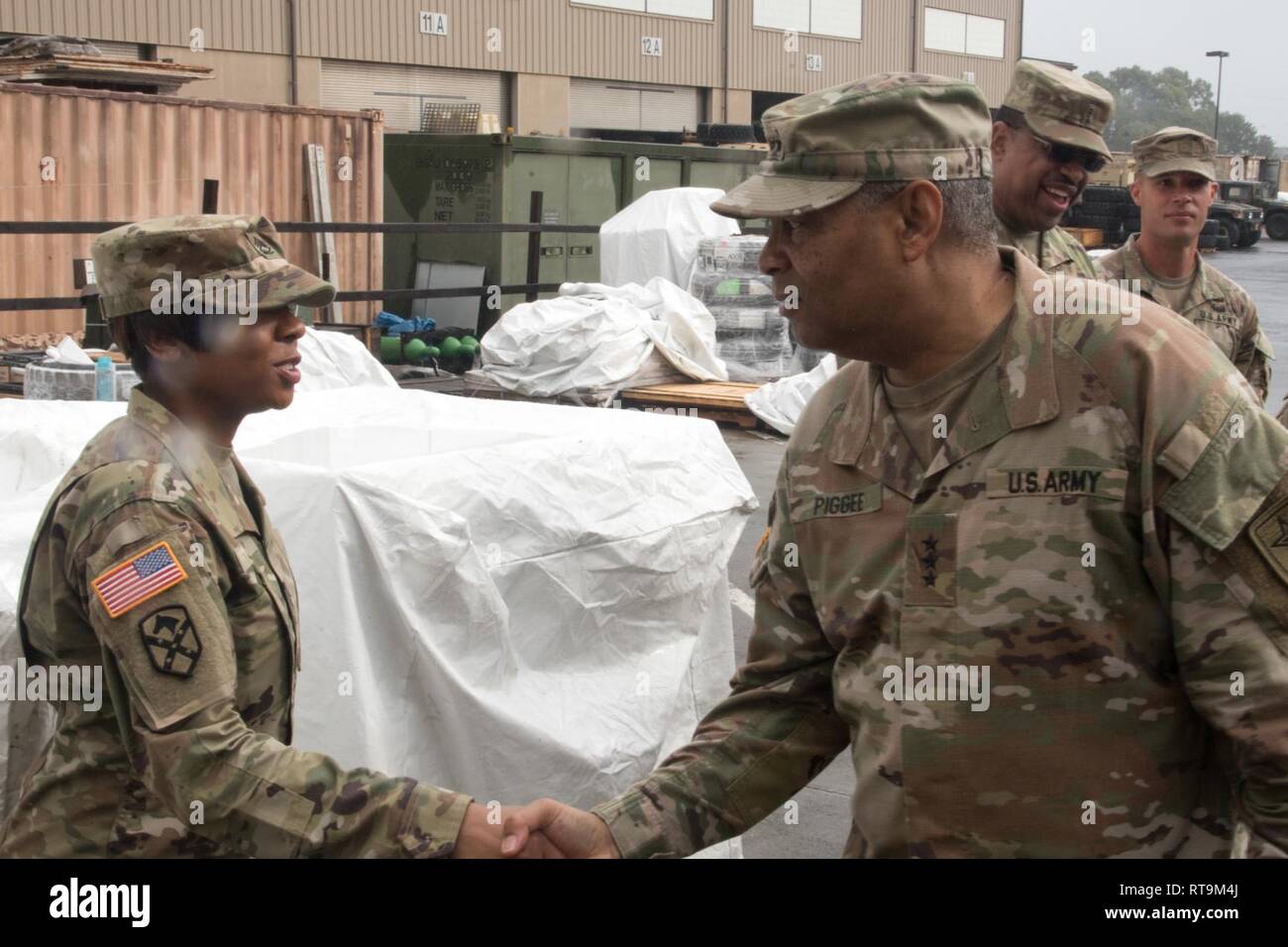 Lt. Gen. Aundre Piggee, the Deputy Chief of Staff of G-4 (Logistics ...