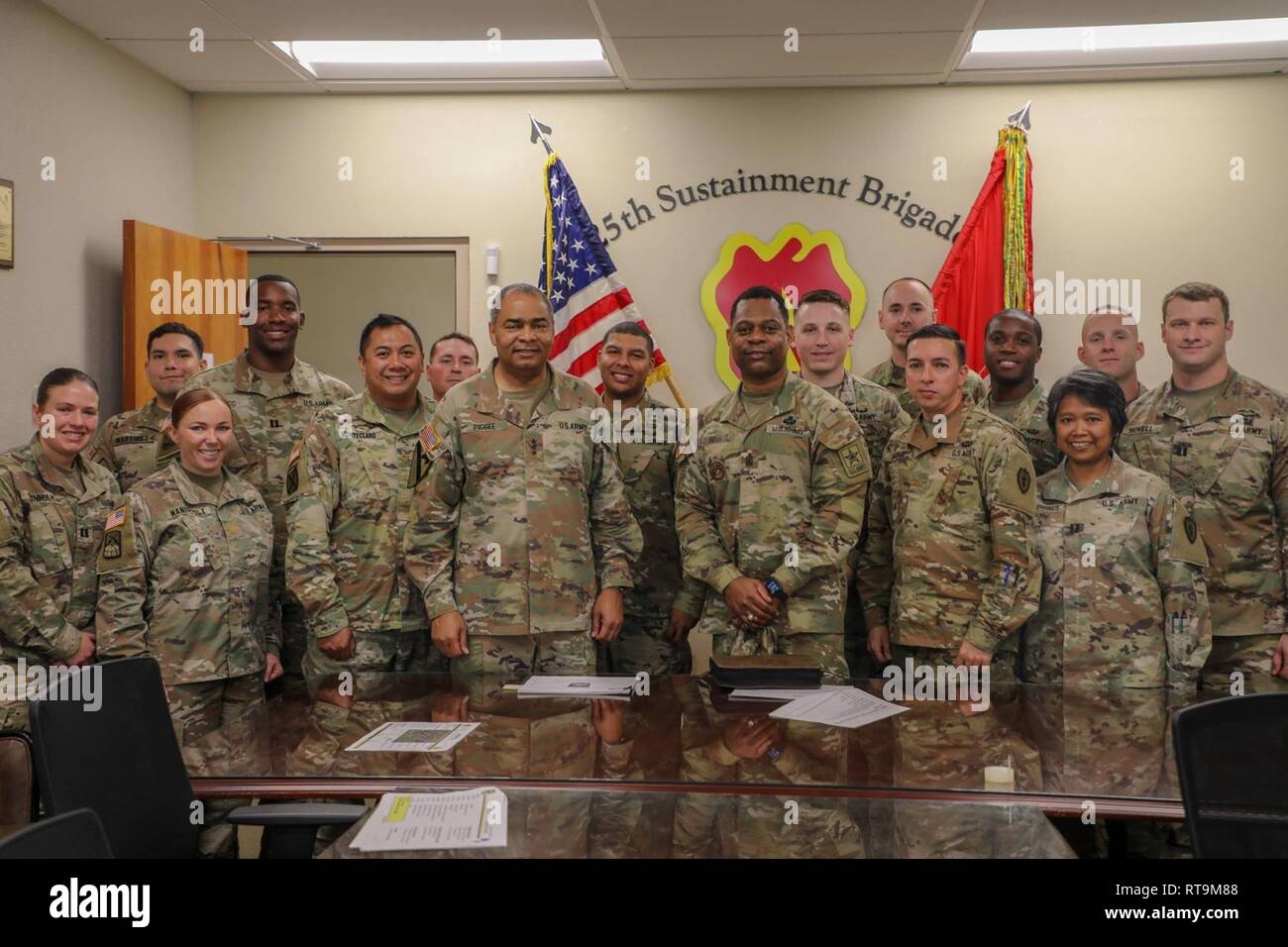 Lt. Gen. Aundre F. Piggee, U.S. Army, Deputy Chief of Staff, G-4, and ...