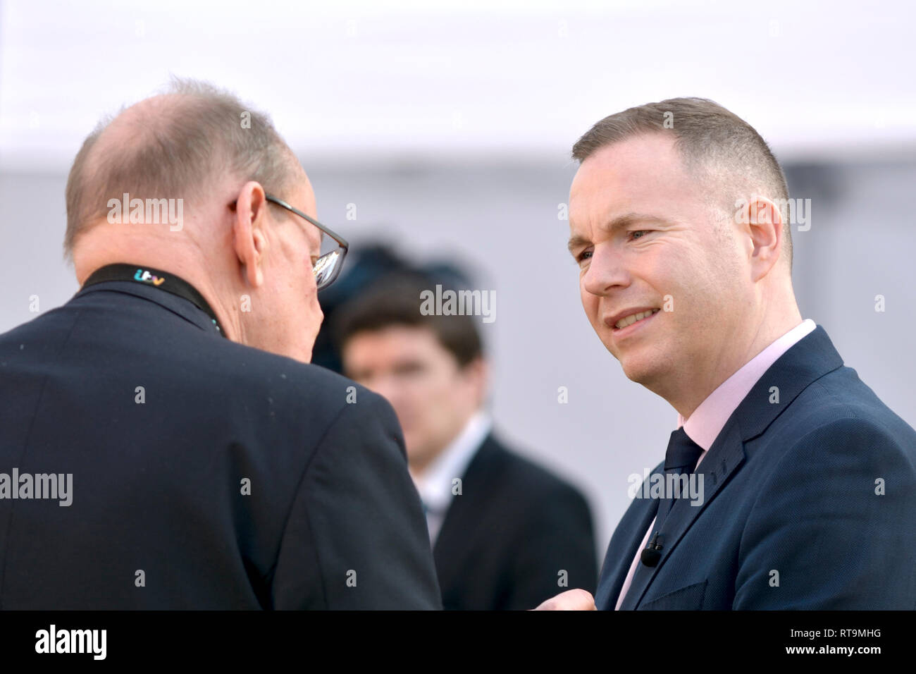 Chris hazzard mp hi-res stock photography and images - Alamy