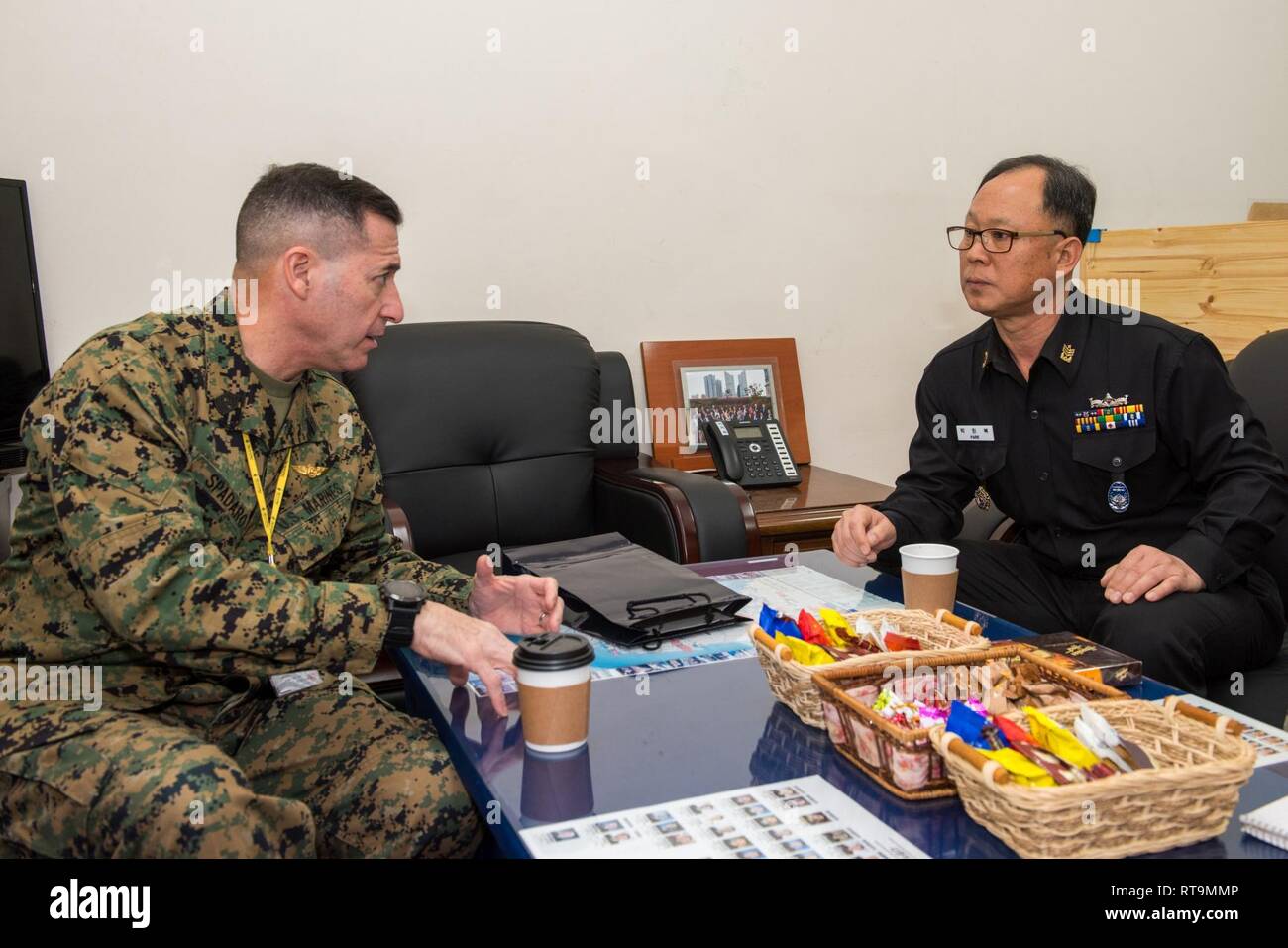 BUSAN, Republic of Korea (Jan. 31, 2019) U.S. Marine Corps Sgt. Maj ...