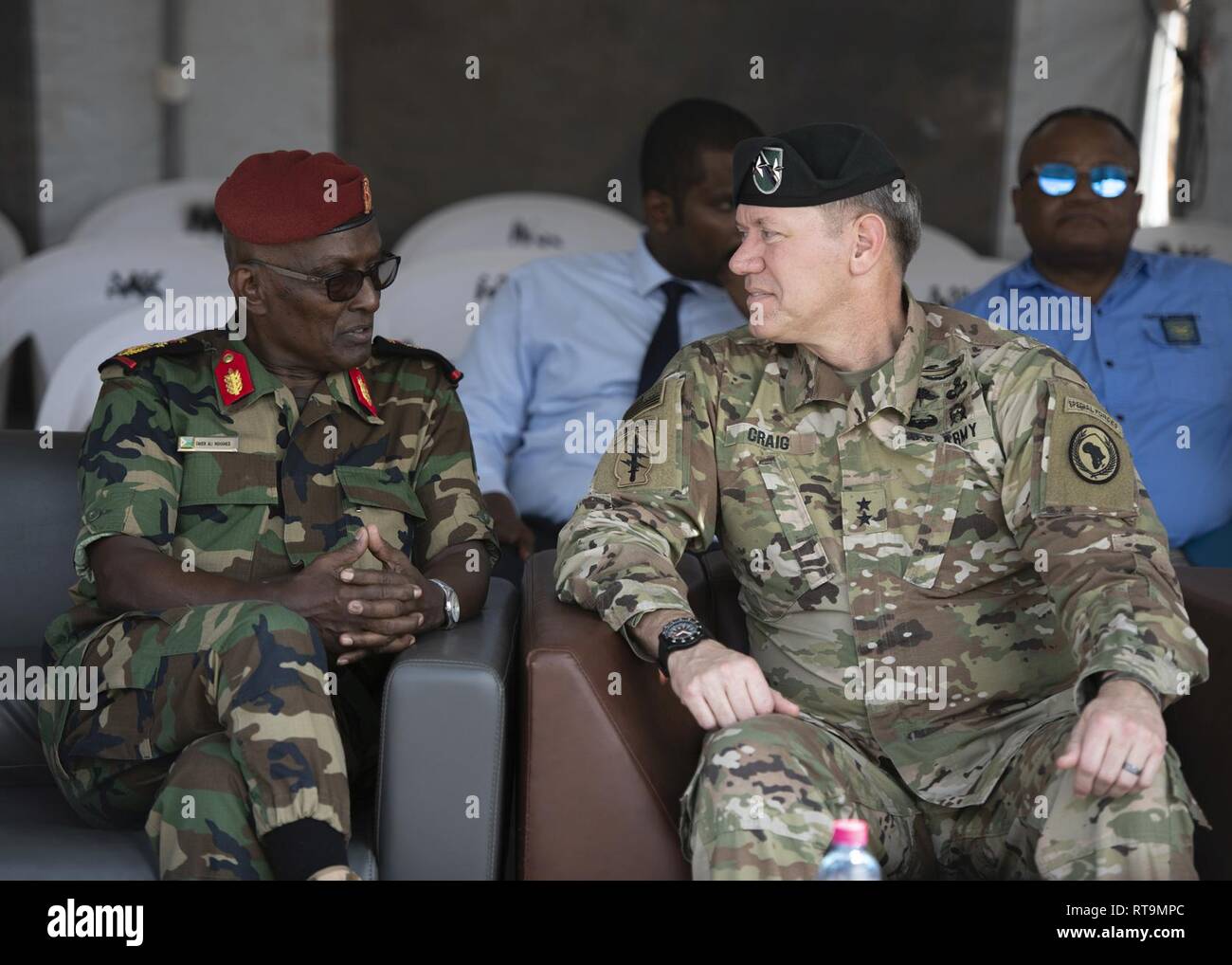 U.S. Army Maj. Gen. James D. Craig, commanding general, Combined Joint ...