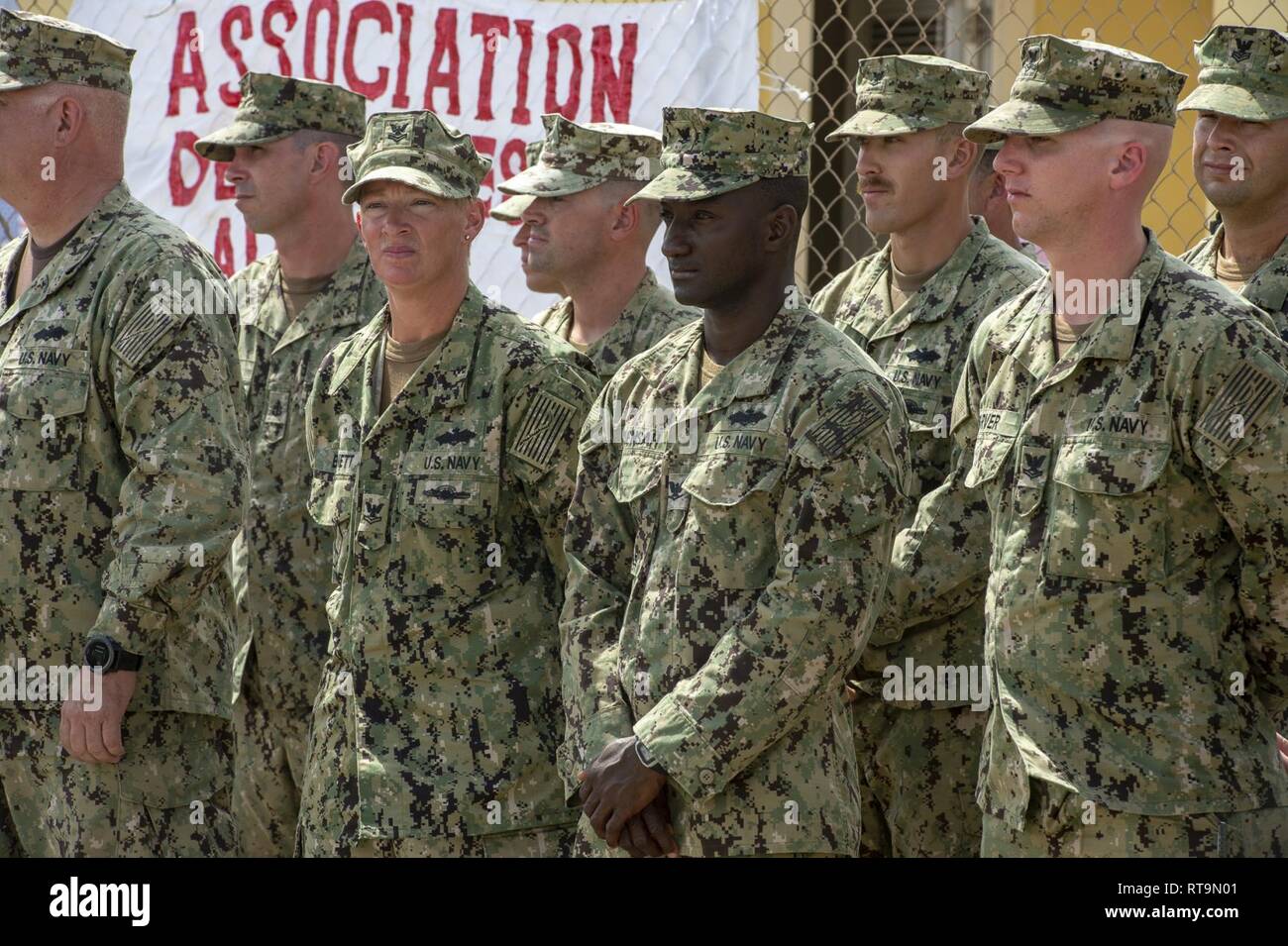 ALI OUNE, Djibouti - U.S. Navy Seabees from Naval Mobile Construction ...