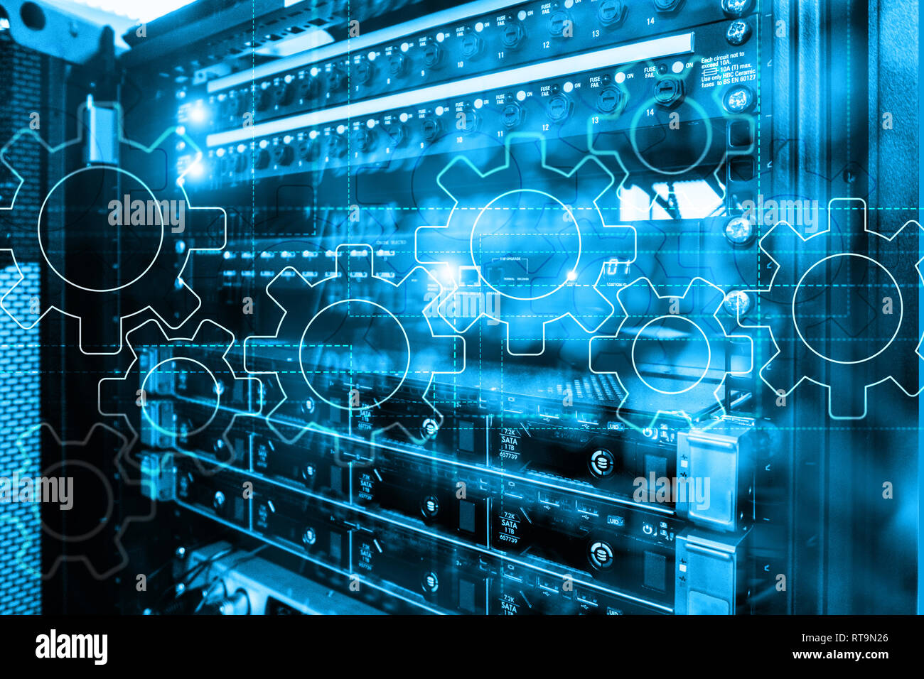 Gears mechanism, digital transformation, data integration and digital ...