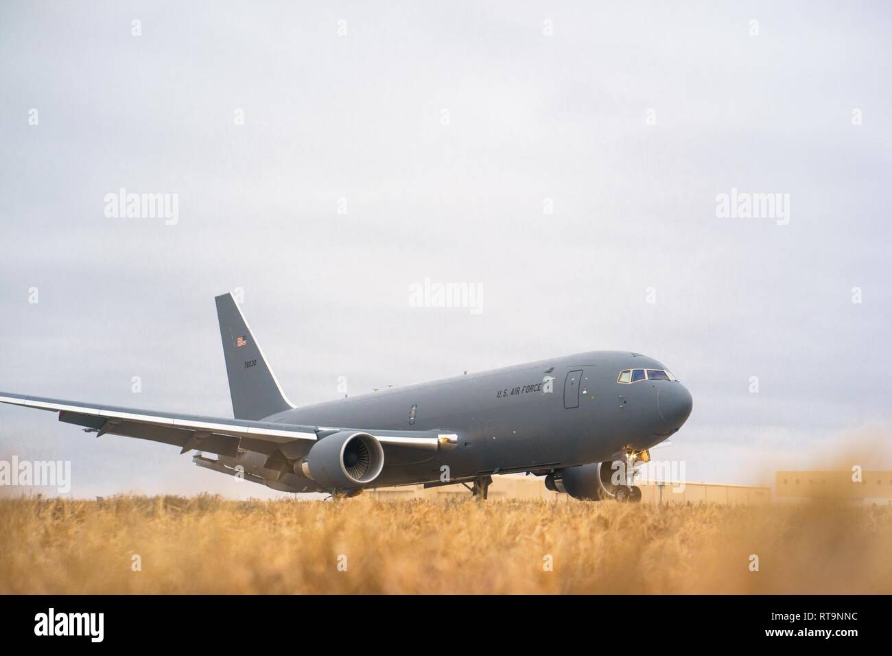McConnell’s third KC-46A Pegasus lands on the flightline Jan. 31, 2019 ...