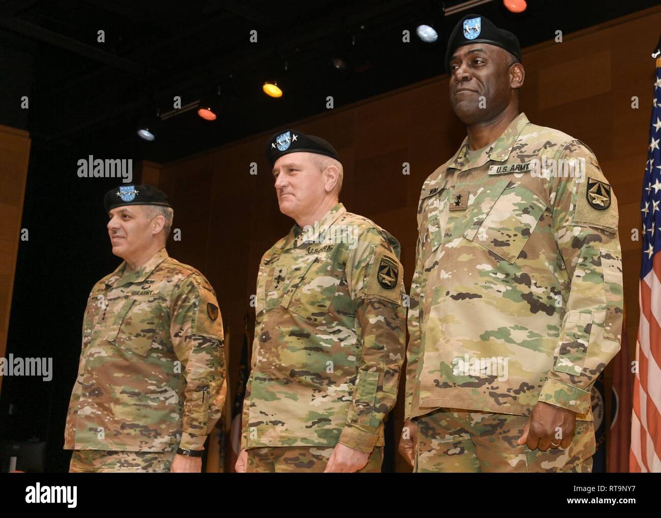 Left to right, Gen. Gus Perna, Army Materiel Command commanding general ...