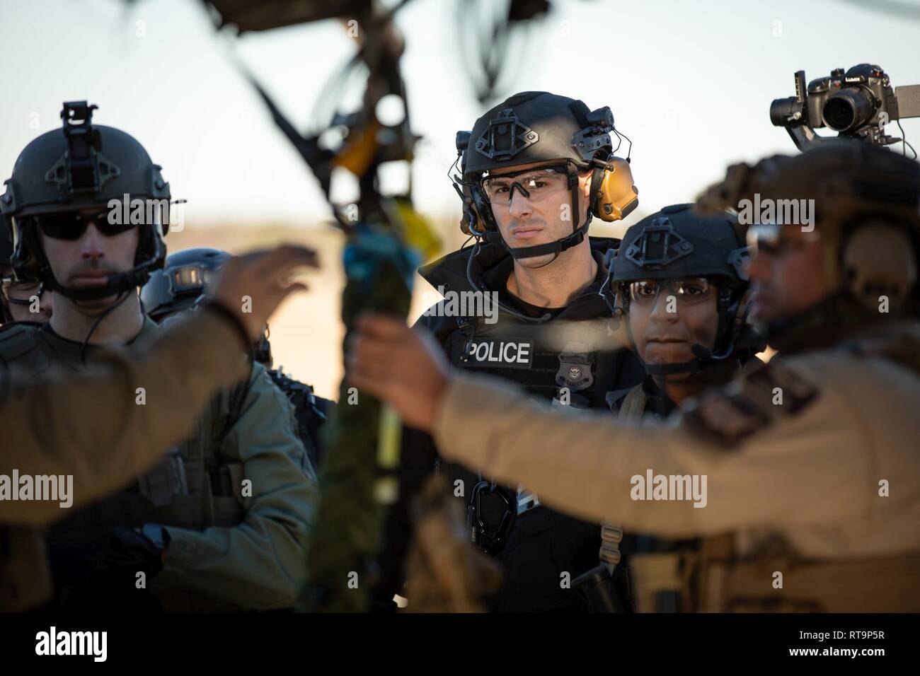 Office of field operations special response team hi-res stock ...