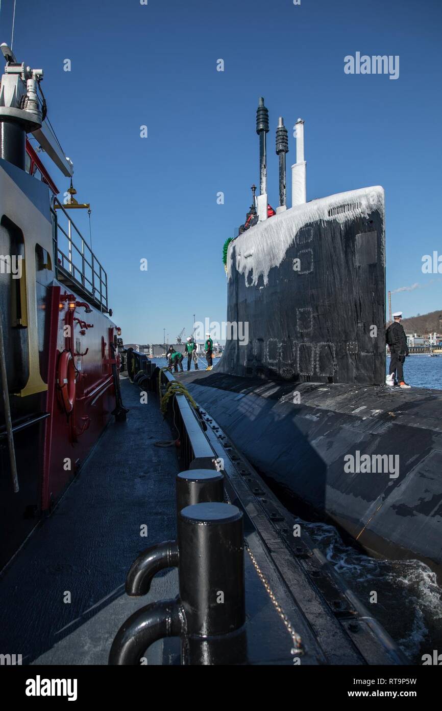 (Jan. 31, 2019) - The Virginia-class, nuclear-powered, fast-attack ...