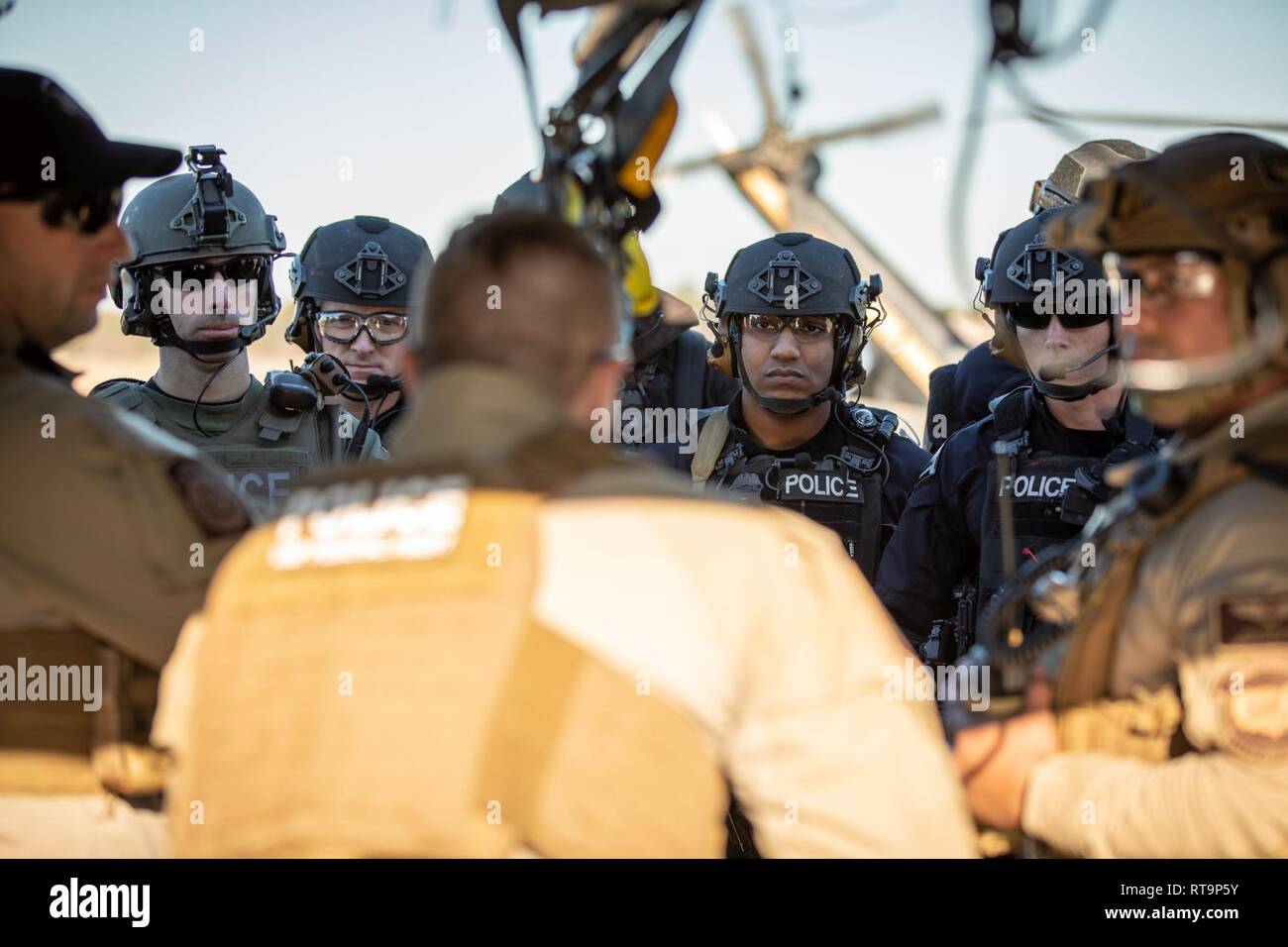 Office of field operations special response team hi-res stock ...