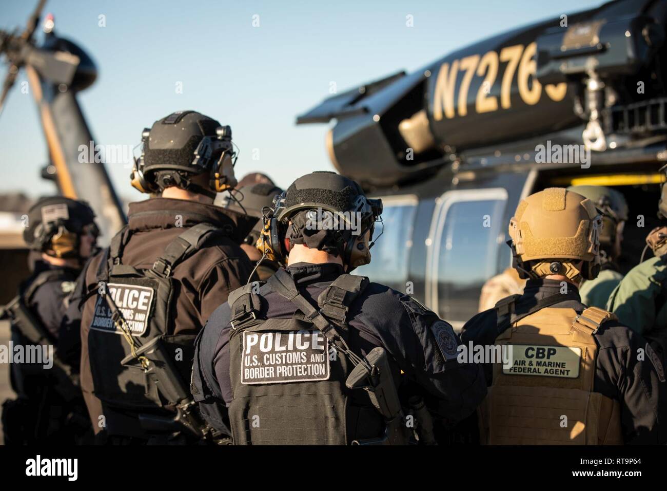 Office of field operations special response team hi-res stock ...
