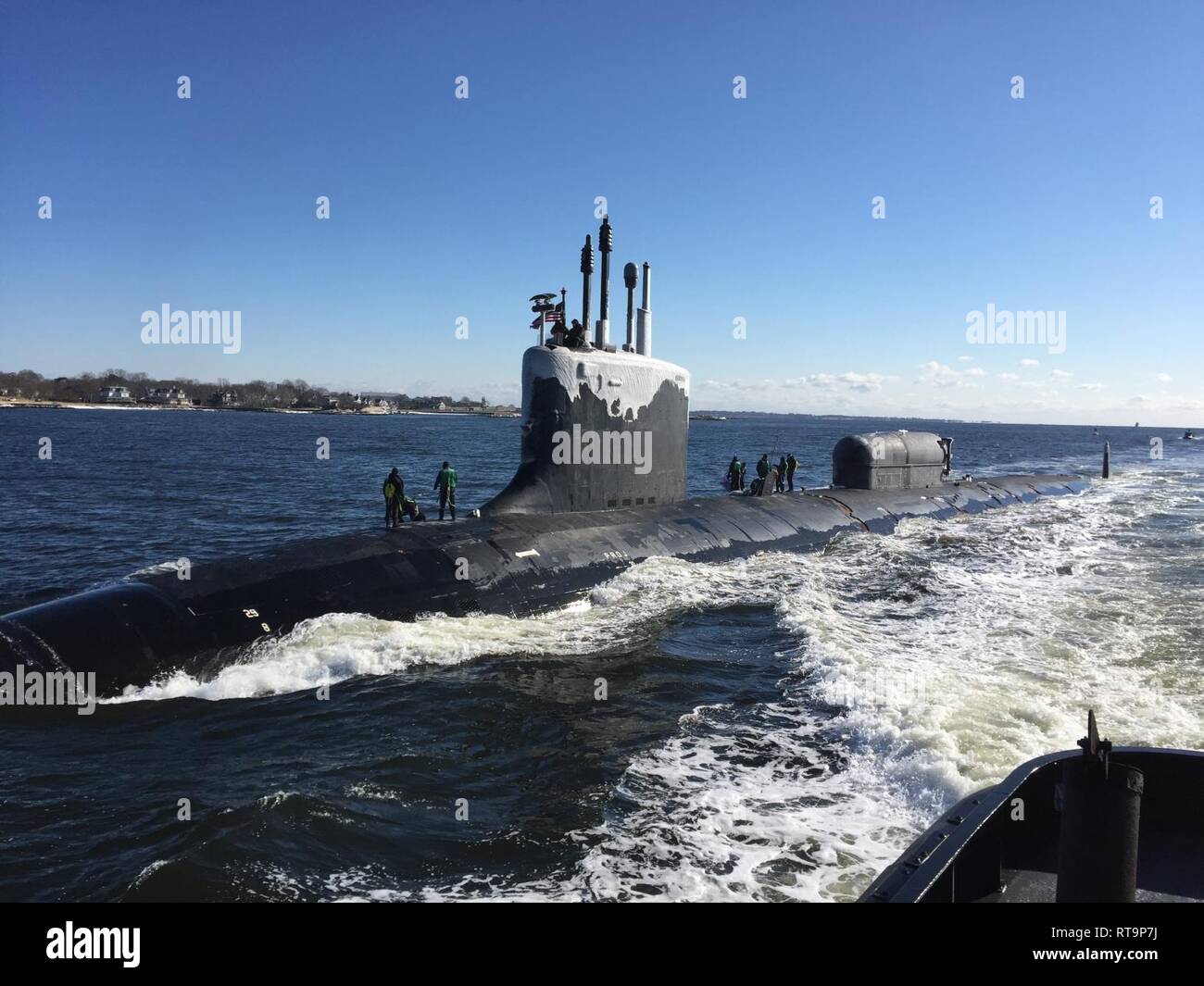 GROTON, Conn. (Jan. 31, 2019) The Virginia-class, nuclear-powered, fast ...