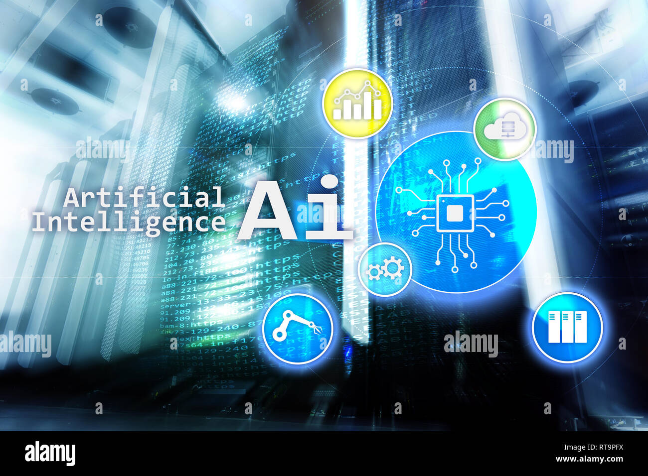 AI, Artificial intelligence, automation and modern information ...